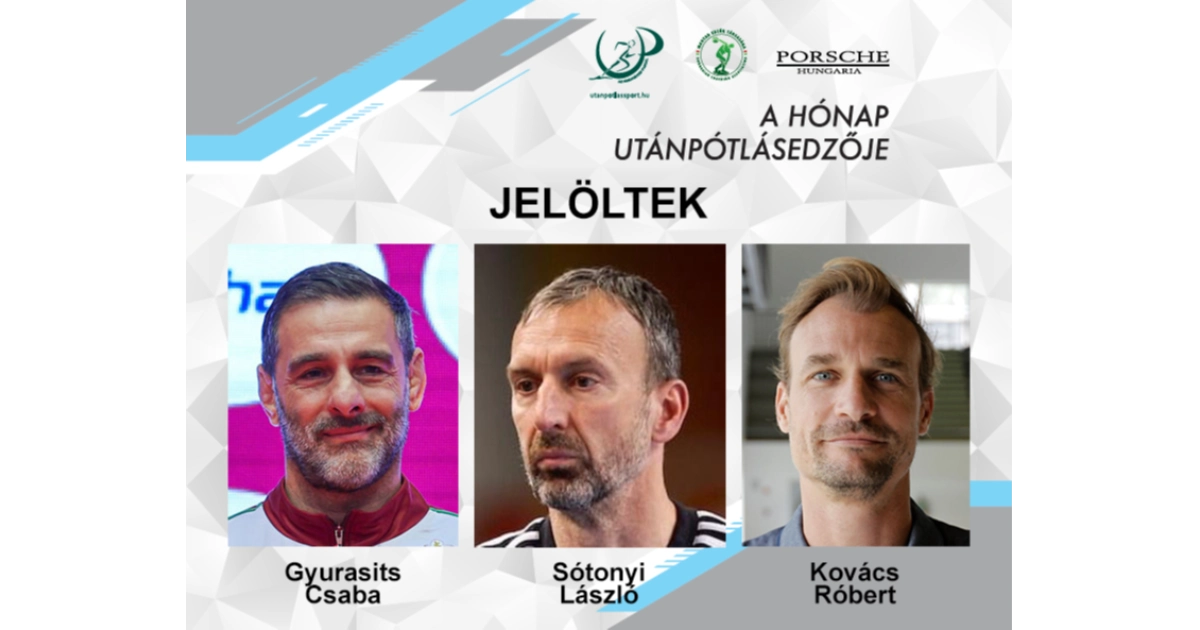 A hónap utánpótlásedzője: birkózó-, kézilabda- és vízilabdatréner a ...