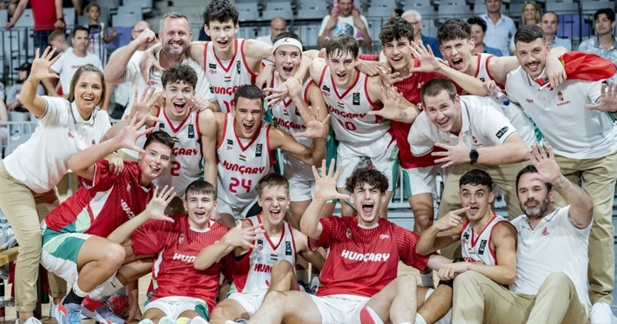 Kosárlabda: huszonhárom helyet léptek előre a magyar fiúk az utánpótlás ...