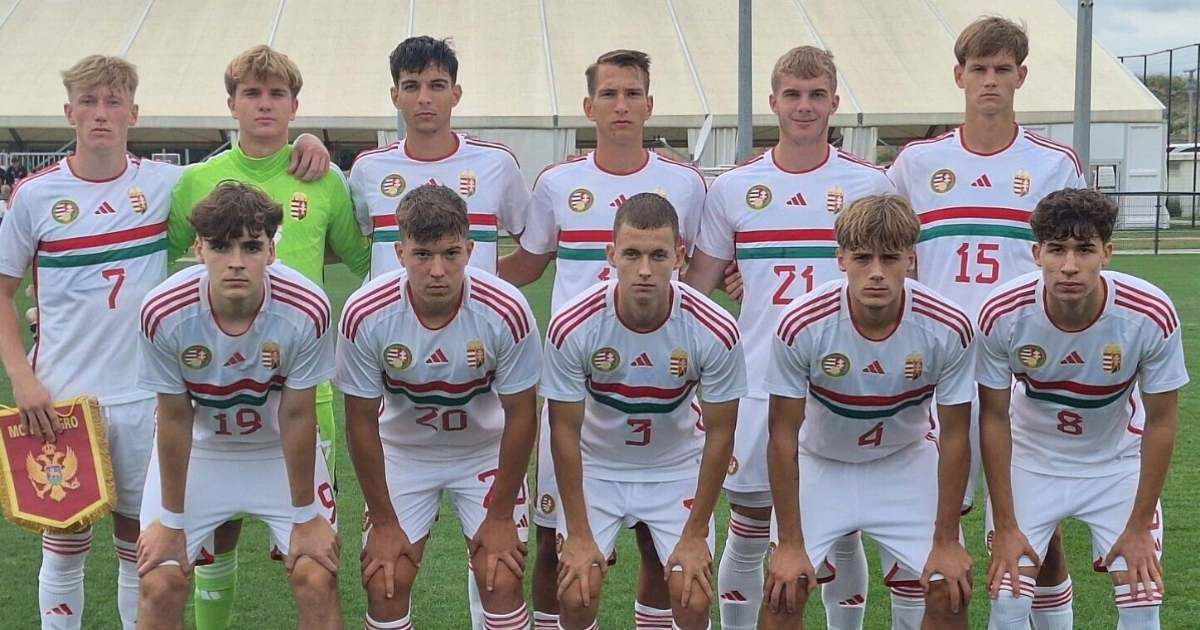 Labdarúgás: második helyen zárt az U19-es válogatott a Vilotic-kupán
