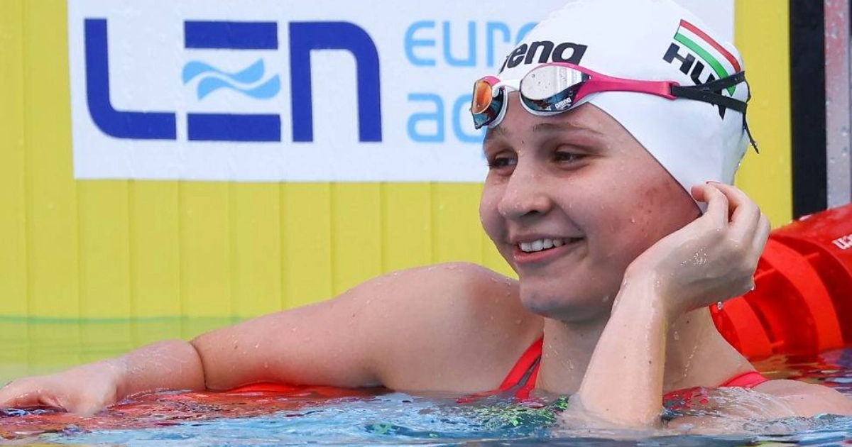 Úszás: Molnár Dóra olimpiai szintet ért el 200 m háton