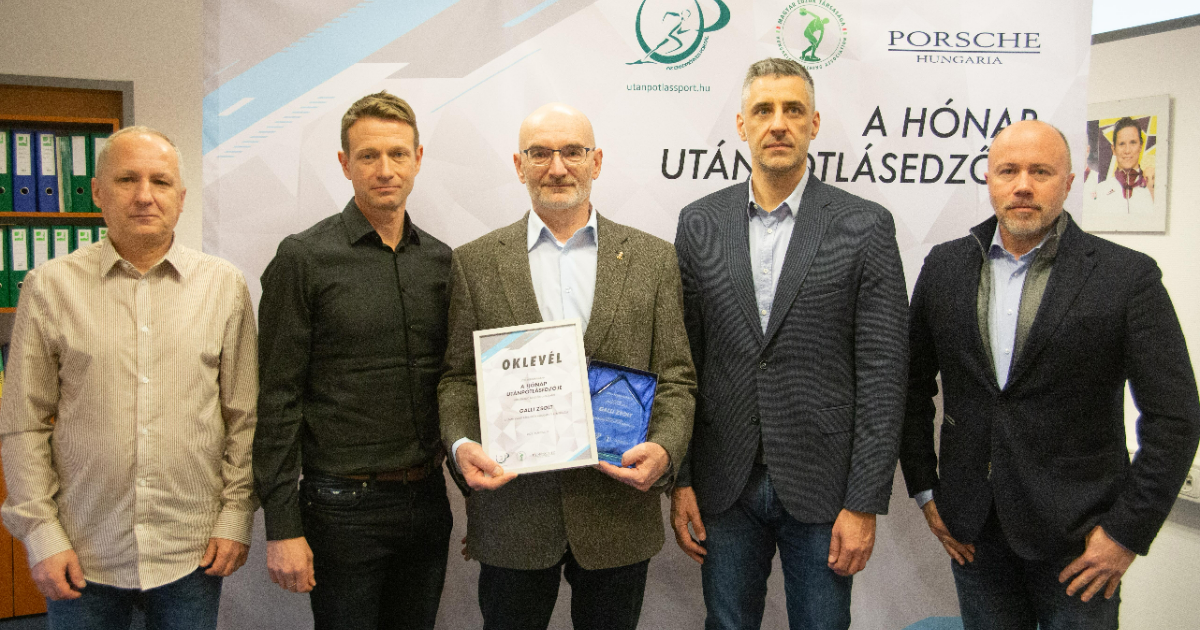 Februárban Galli Zsolt vívótréner A hónap utánpótlásedzője